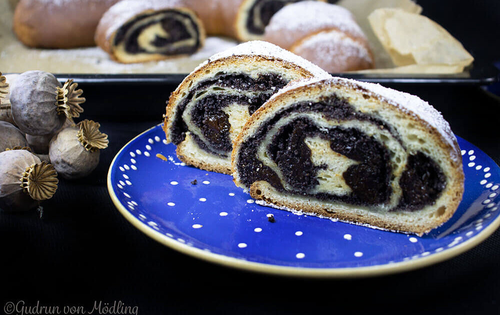 Mohnstrudel mit „besoffenen“ Pflaumen – Gudrun von Mödling